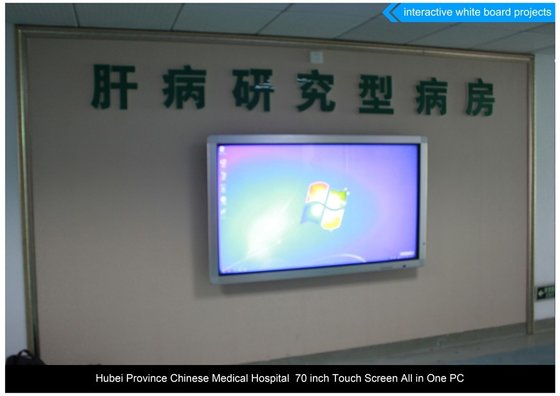 Indoor Advertising Interactive Touch Screen Display , 55 Inch LCD Screen