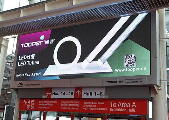 High Resolution Large LED Display Screen For Advertisement  , 14mm Pixel Pitch