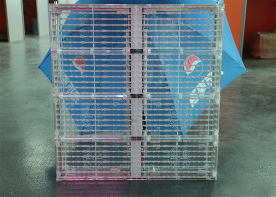 Museum Transparent Oled Display , P10 1R1G1B Clear Oled Screen