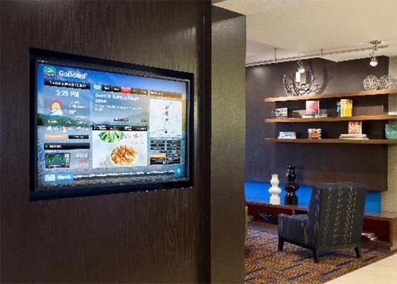 Large Capacitive Touchscreen Display For Meeting With Intel I3 / I5  CPU Chip