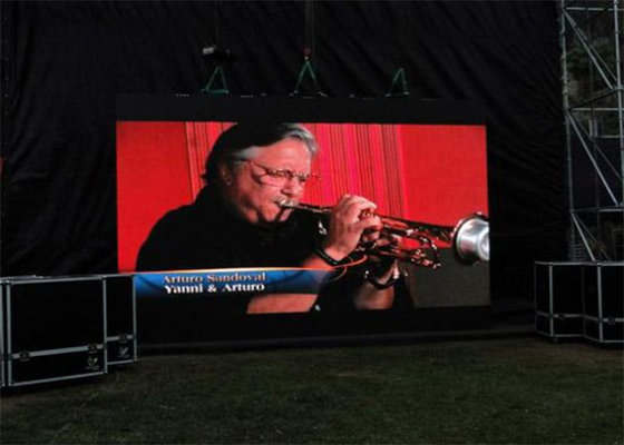 Energy - saving LED outdoor Display Module / Full Color LED Module