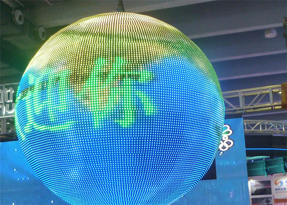 Light Weight IP66 P10mm Curved LED Display For Magic Shows
