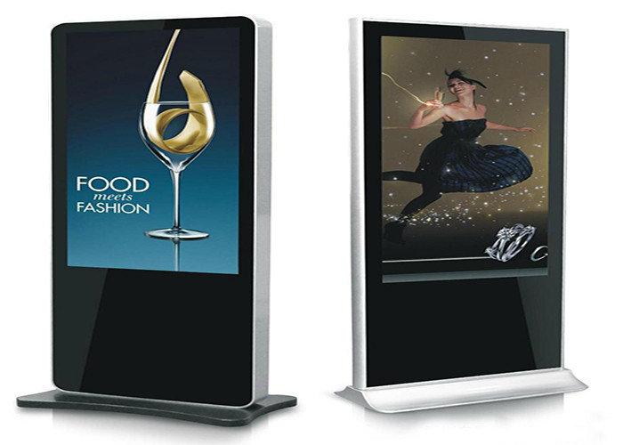 Restaurant Or Hotel LCD Digital Signage With PC For Advertising 160W