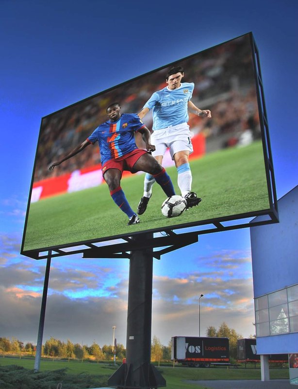 Large Stadium LED Displays For Football Basketball Match , RGB LED Billboard Signs