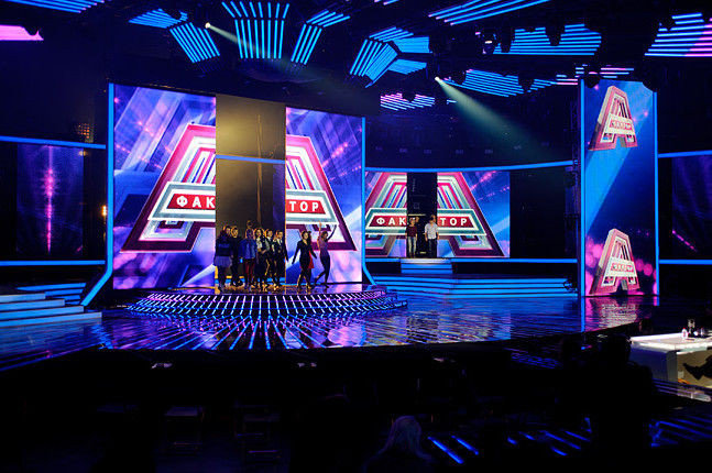 Energy Saving Full Color LED Screen Video Wall , Concert Stage LED Display P6