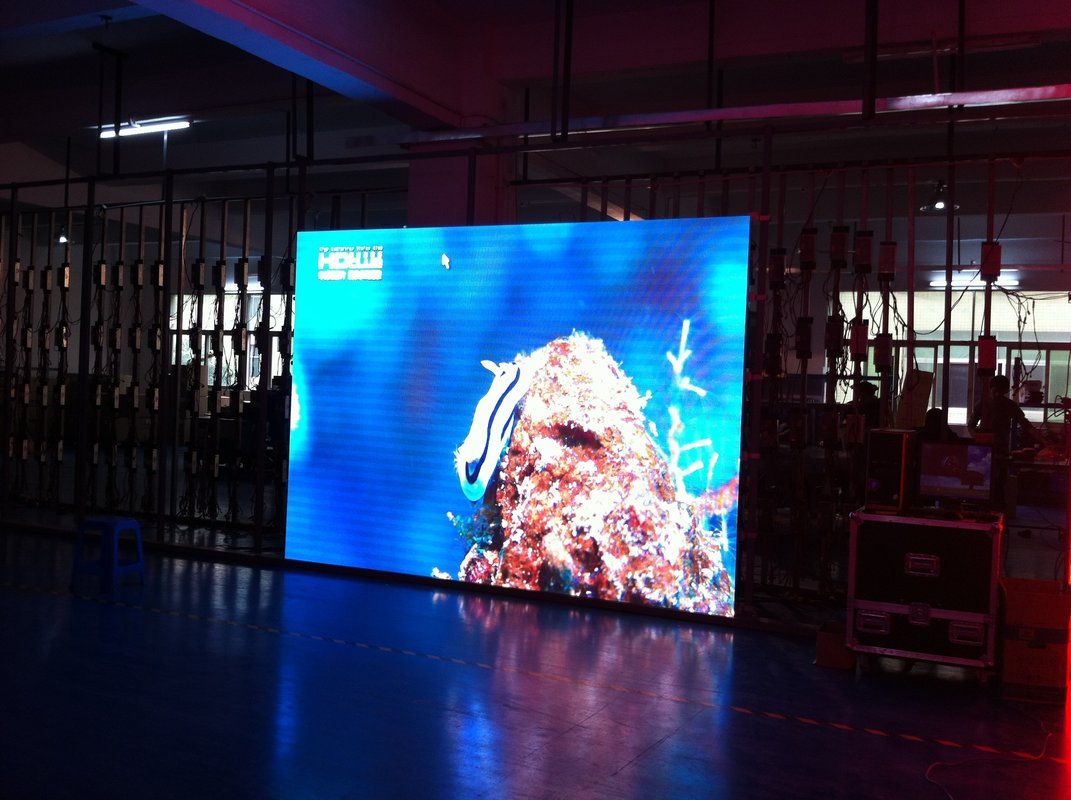 Long Lifespan SMD 3535 P6 LED Video Walls , Indoor Full Color LED screen