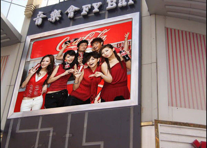 Hanging Beam Advertising LED Display P10 / LED Wall Screen Display Outdoor