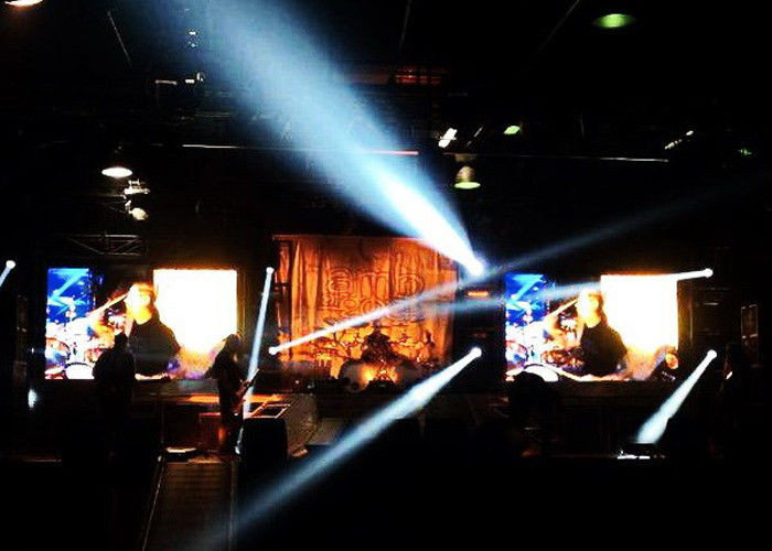 Wind Resistant P10 Outdoor Full Color LED Display / Stage Background LED Screen