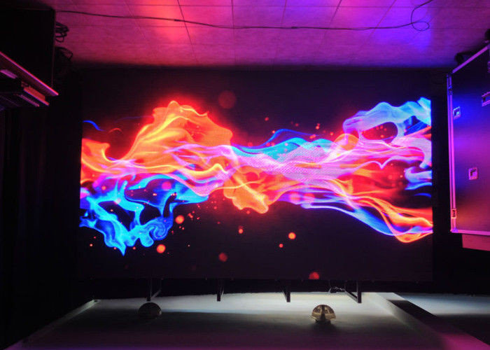 Aluminum Flexible LED Advertising Display , P6 Semi - Outdoor Rental LED Screen