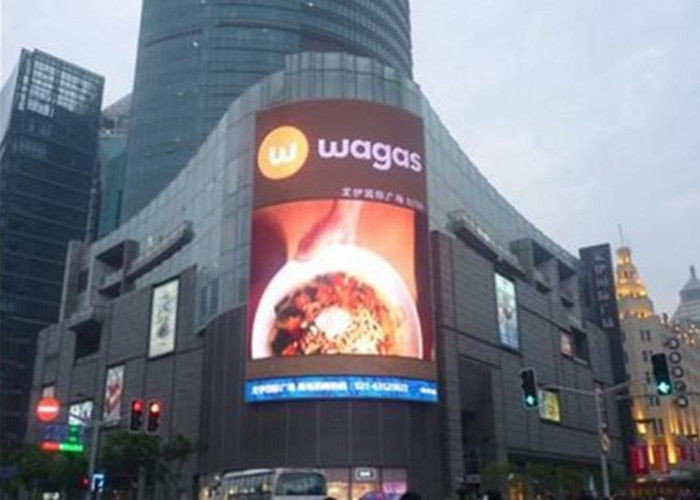 Restaurant Or Bank LED Outdoor Advertising Board 6500cd Anti - UV Mask IP65