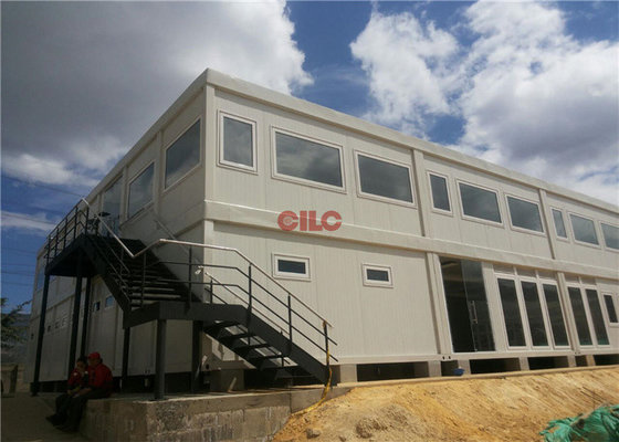 Mineral Wool Panel Mobile Office Containers 20ft Or 40ft With Conference Meeting Room