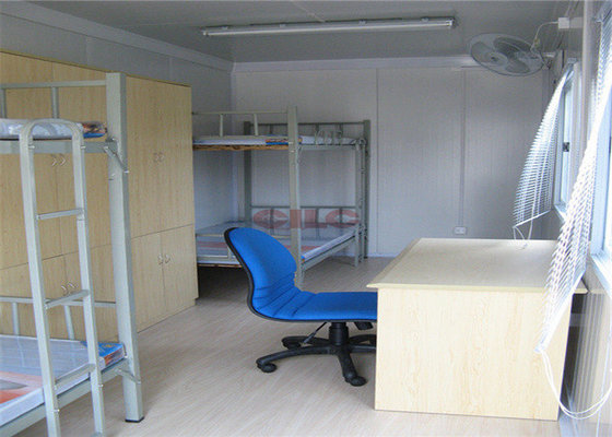 60mm Portable Classroom Buildings Mineral Wool Insulation Layout Surface