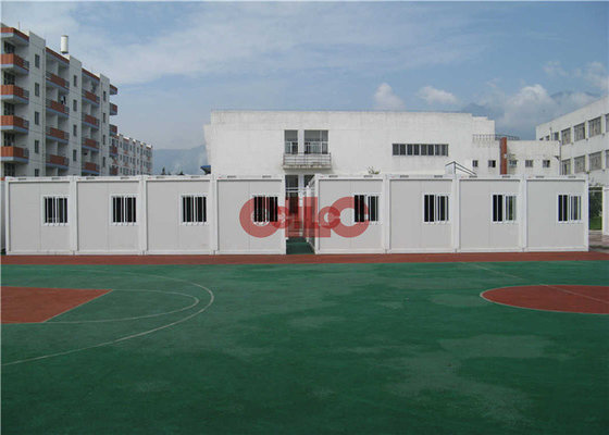 60mm Portable Classroom Buildings Mineral Wool Insulation Layout Surface