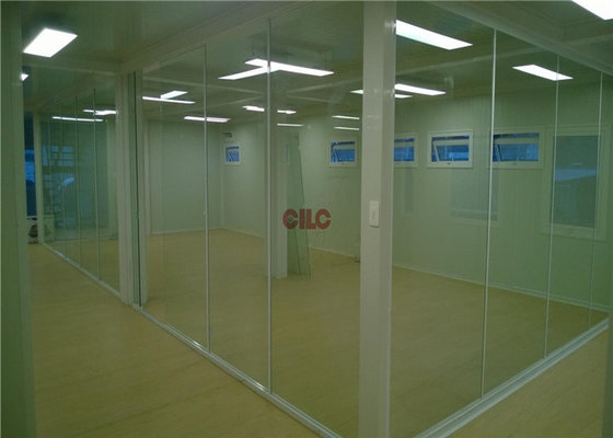 Industrial Flat Pack Container HouseLarge Glass Decoration Flat Pack Prefab House