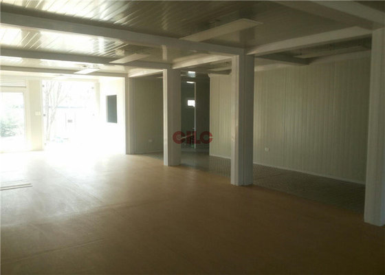 20 Feet Prefabricated Accommodation Modern Large Galss Window Decoration