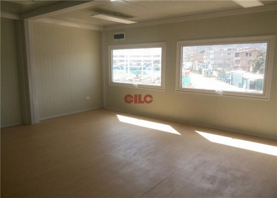 20 Feet Prefabricated Accommodation Modern Large Galss Window Decoration