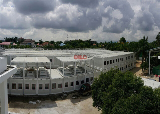Two Layers Portacabin Portable Classroom Buildings Prefab Container Building