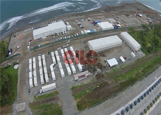 Heat Insulation Construction Containers Steel Structure Customized Design