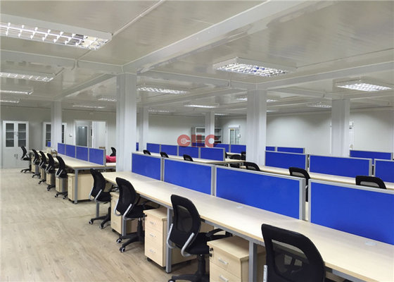 2 Storey Mobile Office Containers Easy Installation Profile Steel Frame