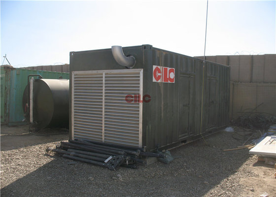 Shower Sanitary Shipping Container House Construction With Electric Generator