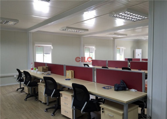 Standard Modern Prefabricated Office Buildings With 20 Person Conference Room