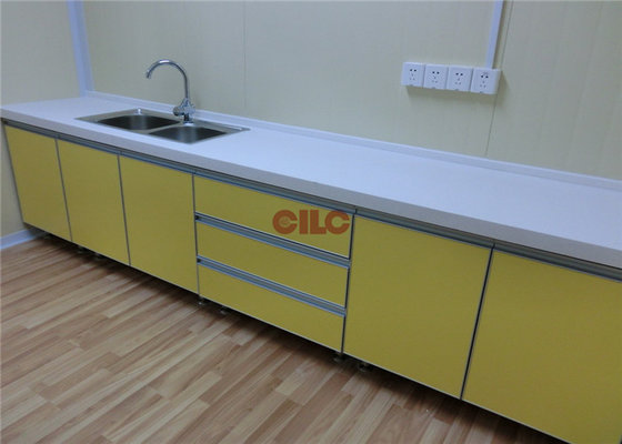 Convenient Easy Moving Prefabricated Office Container With Electricity Box