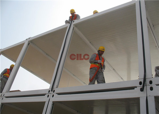 Large Construction Containers Container House Construction For 200 Person Labor Camp