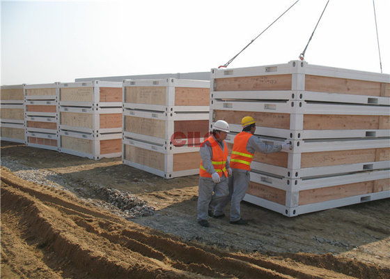 Large Construction Containers Container House Construction For 200 Person Labor Camp