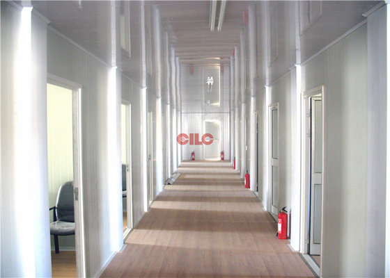 Portable Expandable Mobile Office Containers With Eletricity And Office Shelves