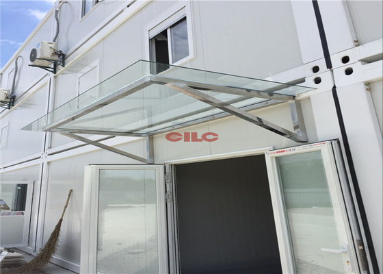Portable Expandable Mobile Office Containers With Eletricity And Office Shelves