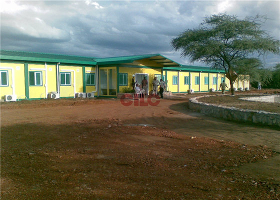 Workers Refugee Container Modular Container Homes With French Glass Doors