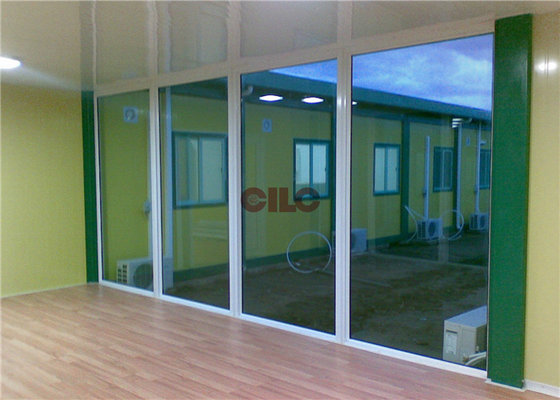 Foldable Expandable Flat Pack Container House With Aluminum Big Glass Window