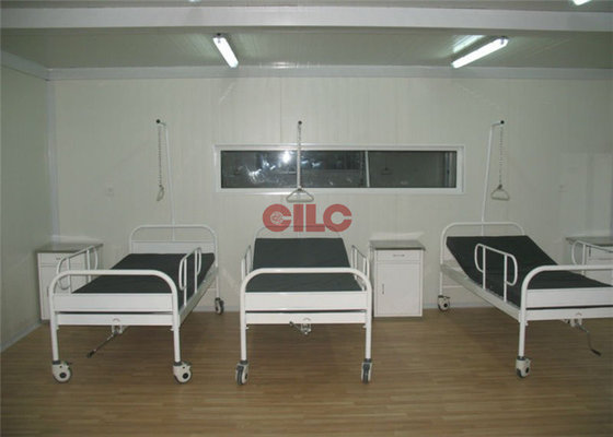 Moible Container Clinic Fast Assembly Rock Wool Panel Space Saving W840*H2035mm