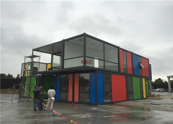 Heat And Water Proof Prefab Container Homes Prefabricated Home Container