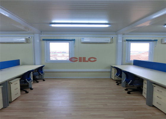 Expandable Mobile Container House Anti - Earthquake Structure 2 Storey Flodable