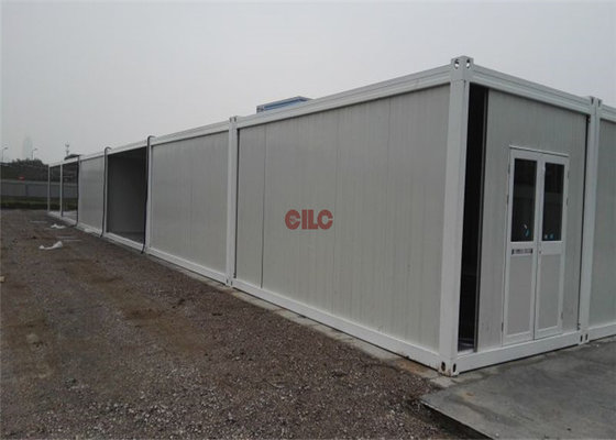 Fire Proof Container Home Construction Heat - Resistant With 2 Layers Rock Wool Panel