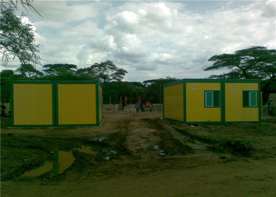 Time - Saving Container Hospital 60mm Rock Wool Panel Energy Efficient