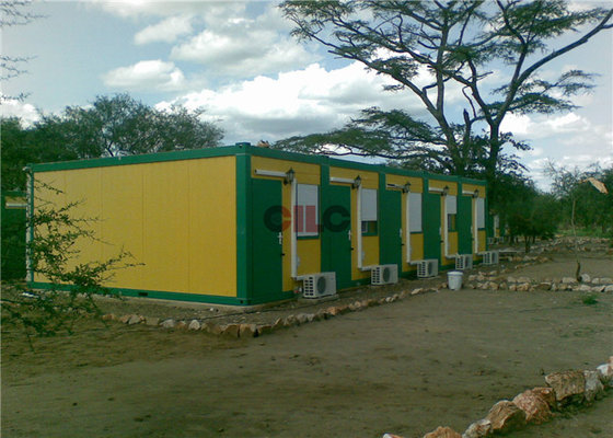 Time - Saving Container Hospital 60mm Rock Wool Panel Energy Efficient