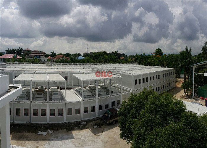 Two Layers Portacabin Portable Classroom Buildings Prefab Container Building