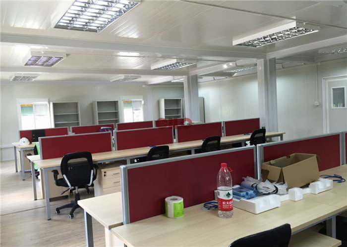 2 Storey Mobile Office Containers Easy Installation Profile Steel Frame
