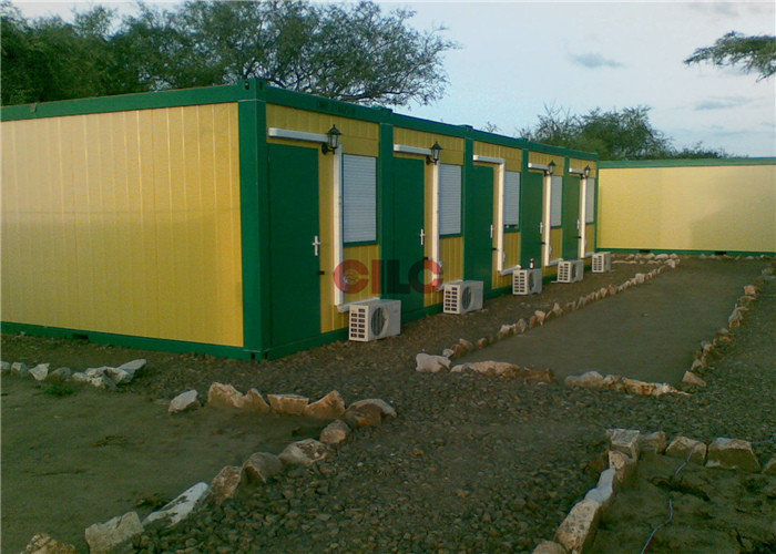 Heatproof Prefabricated Accommodation Building With Electricity System