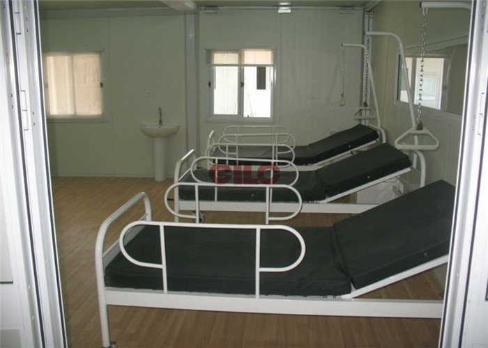 Moible Container Clinic Fast Assembly Rock Wool Panel Space Saving W840*H2035mm
