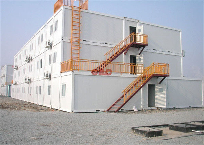Three Storey Modular Construction Containers Durable For Oil Gas Camping