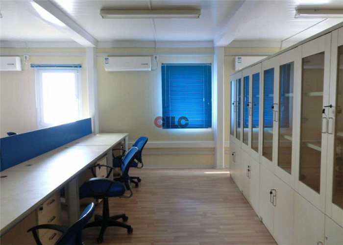 2 Storeied Construction Site Office Container Efficient Transportation Easy To Assemble