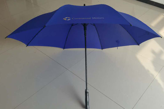 Parapluie se pliant d'axe de fibre de verre de preuve de parapluie, de vent et de pluie de golf de 30 pouces
