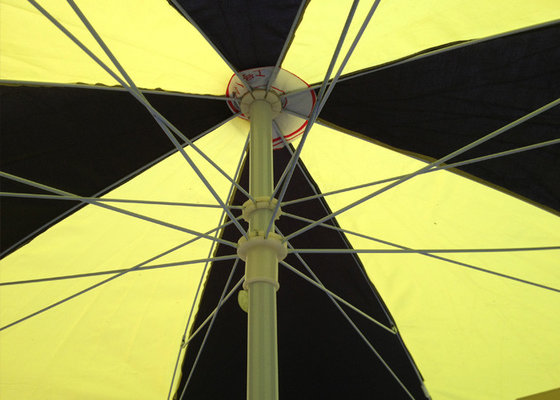 Parasol se pliant coloré lumineux de plage, parapluie de Sun extérieur pour le petit balcon 240CM*8K