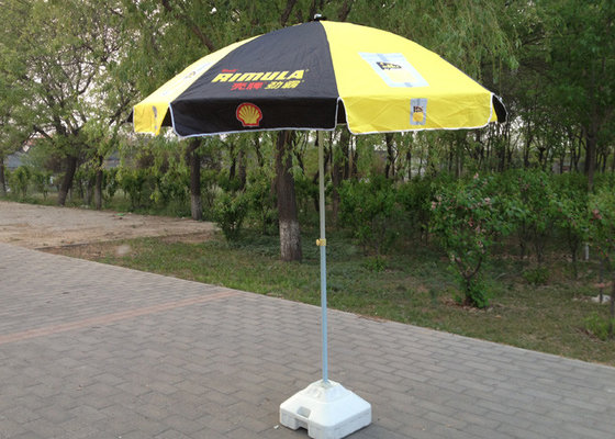 Parasol se pliant coloré lumineux de plage, parapluie de Sun extérieur pour le petit balcon 240CM*8K