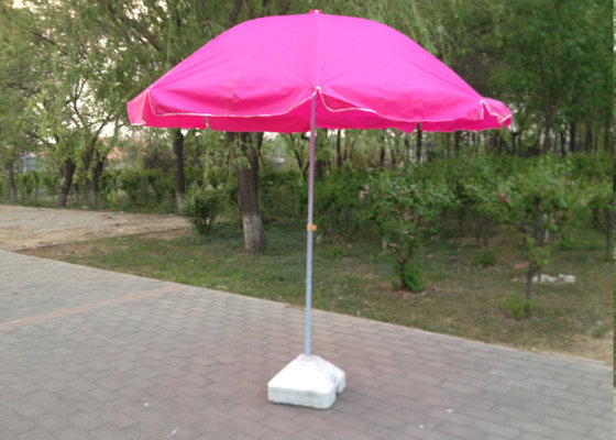 Parapluie extérieur de parasol de rose de Rose, promotion annonçant le parasol de jardin de Sun
