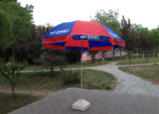 Preuve promotionnelle à la mode de vent de parapluies de patio pour des activités en plein air