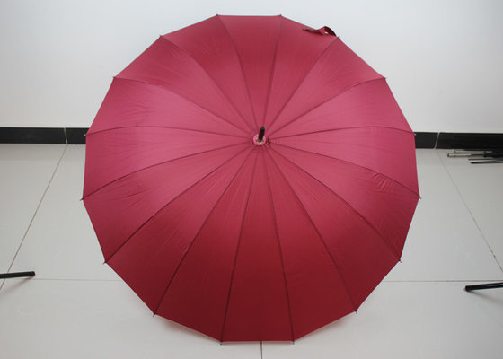 Cadeaux semi automatiques se pliants de parapluie de golf de golf droit ouvert de bouton pour des femmes